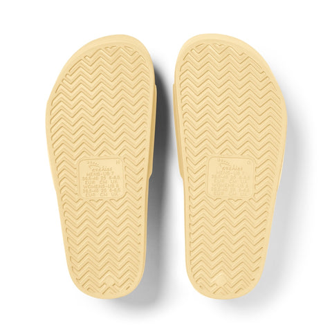Arch Support Slides - Classic - Lemon – Archies Footwear Pty Ltd ...